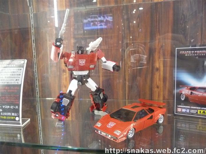 Transformers Masterpiece MP 12 Lambor Figure Takara Tomy Design Display at Yamashiroya Shop